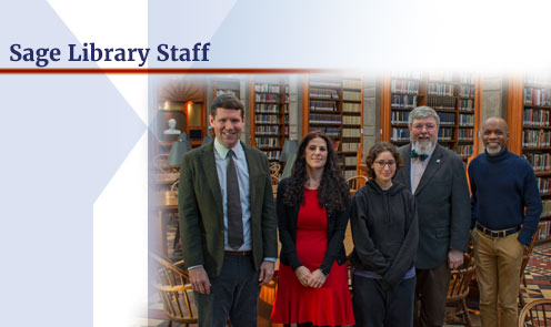 Who is Who at the Gardner A. Sage Library - New Brunswick Theological ...